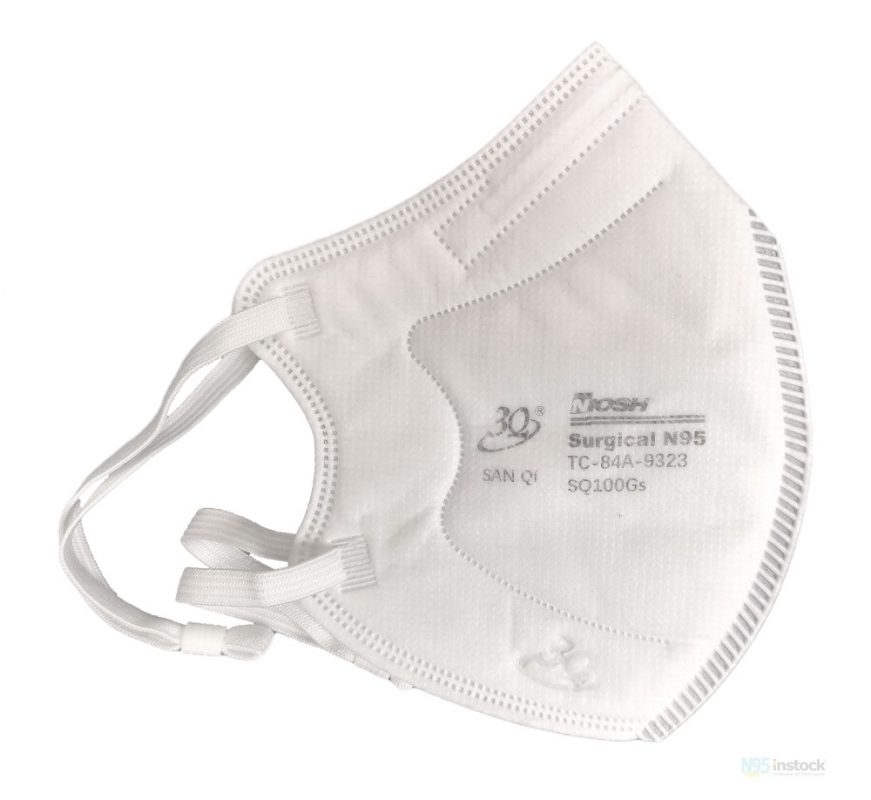 3Q SAN QI SQ100Gs Surgical N95 Mask - N95 In Stock