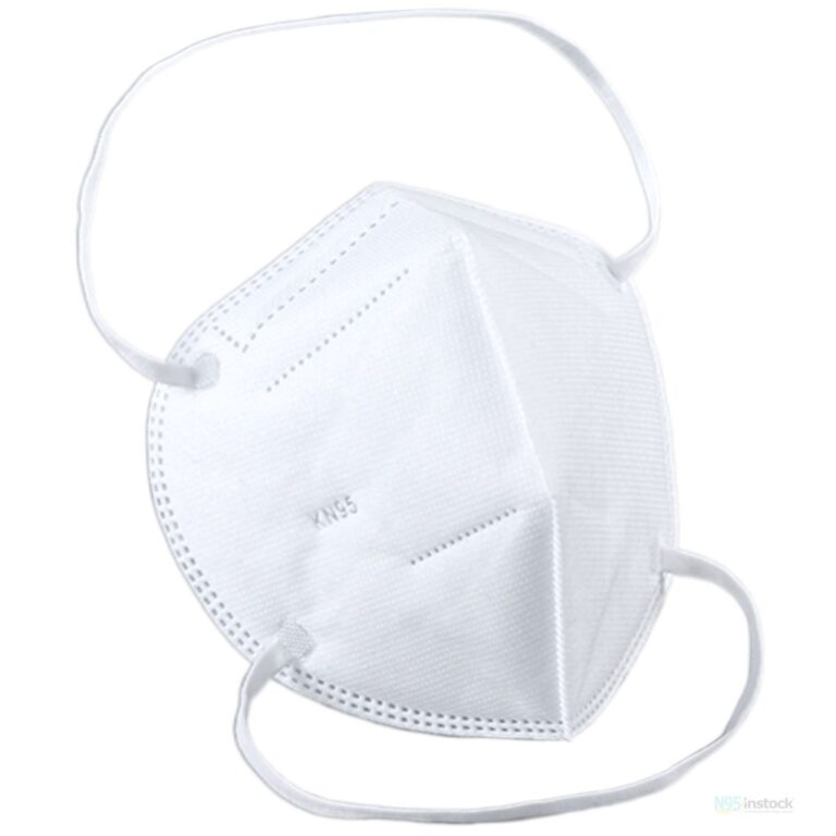 Kangdun White KN95 Mask With Ear Strap - N95 In Stock