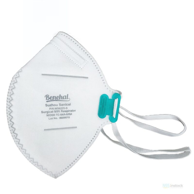 Benehal MS8225-S Surgical NIOSH N95 Mask - N95 In Stock
