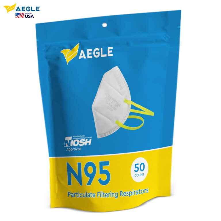 Aegle STS-F100 N95 Mask Made In USA - N95 In Stock